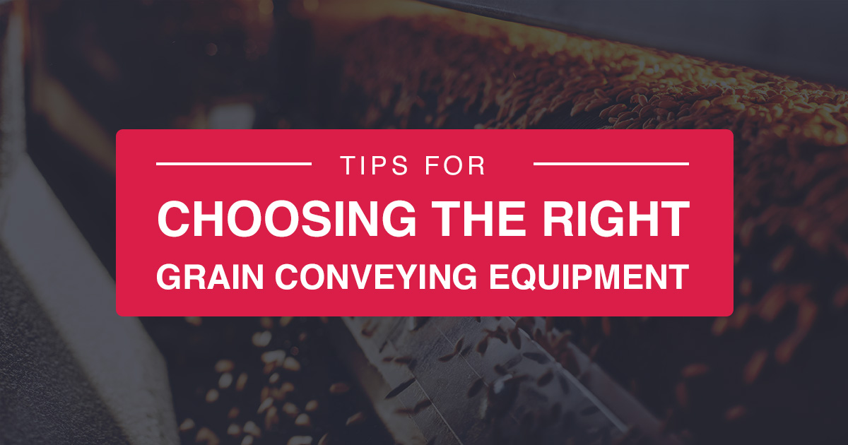 Tips for Choosing the Right Grain Conveyor Equipment